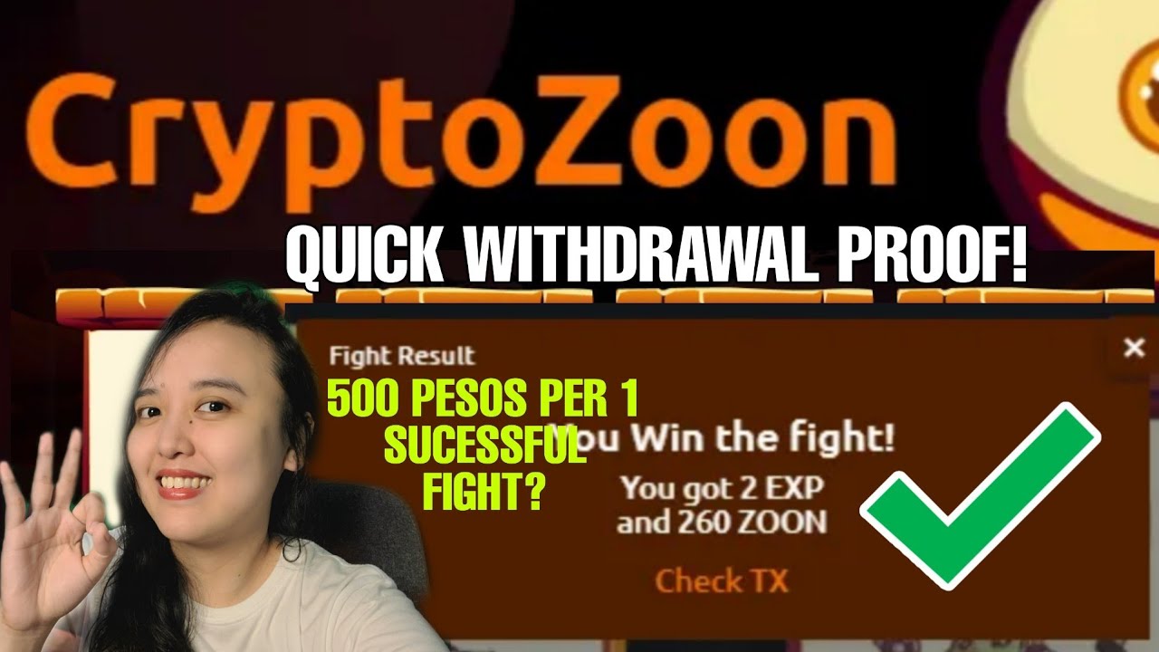 HOW TO WITHDRAW IN CryptoZoon? | CryptoZoon Withdrawal Proof! #PH - YouTube