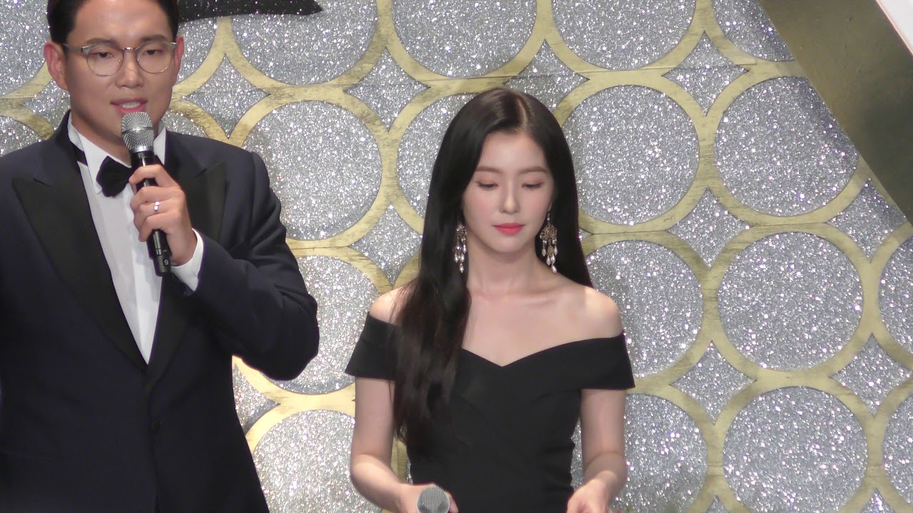 171103 Red Velvet 레드벨벳 Irene 아이린 MC @ Popular Culture & Art Awards 대중문화 ...