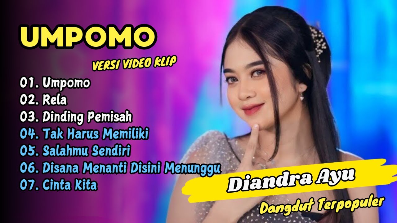 Diandra Ayu - UMPOMO - RELA || DANGDUT TERPOPULER - YouTube