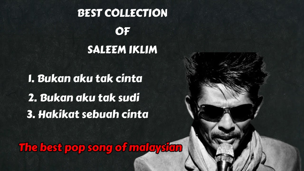 Album saleem iklim terbaik | the best pop song of malaysian || saleem ...