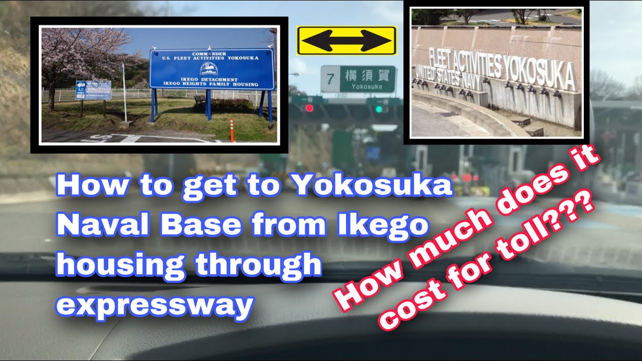 EXPRESSWAY FROM IKEGO HOUSING TO YOKOSUKA NAVAL BASE, JAPAN - YouTube