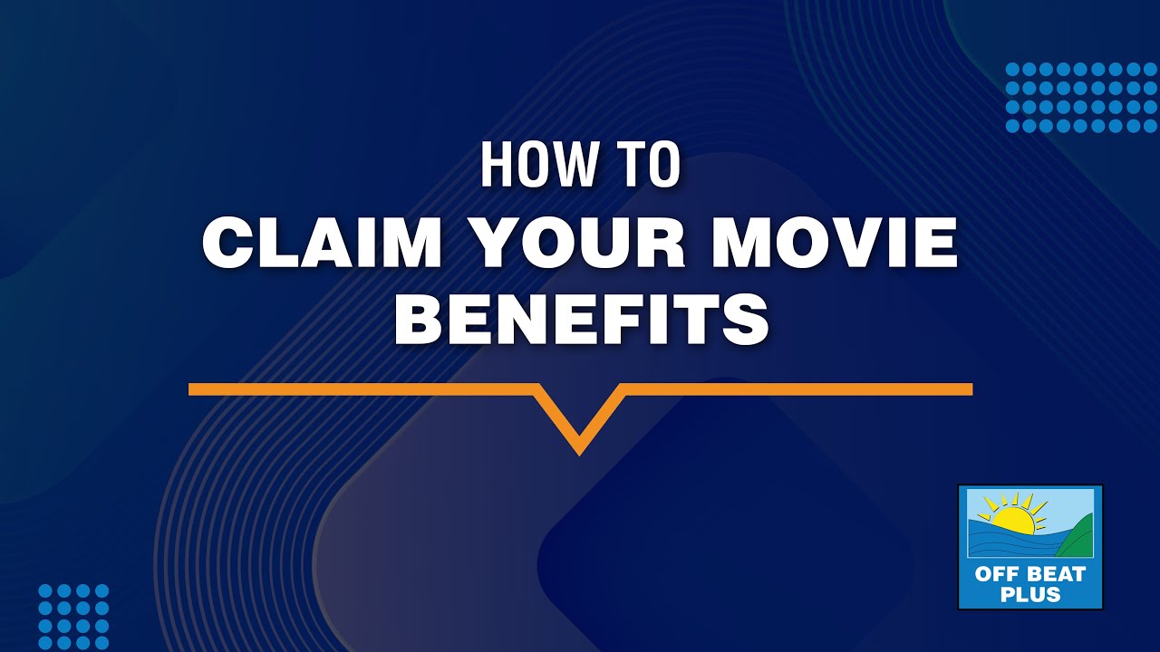 Off Beat Plus: How to Claim Movie and Combo Discounts via the App - YouTube
