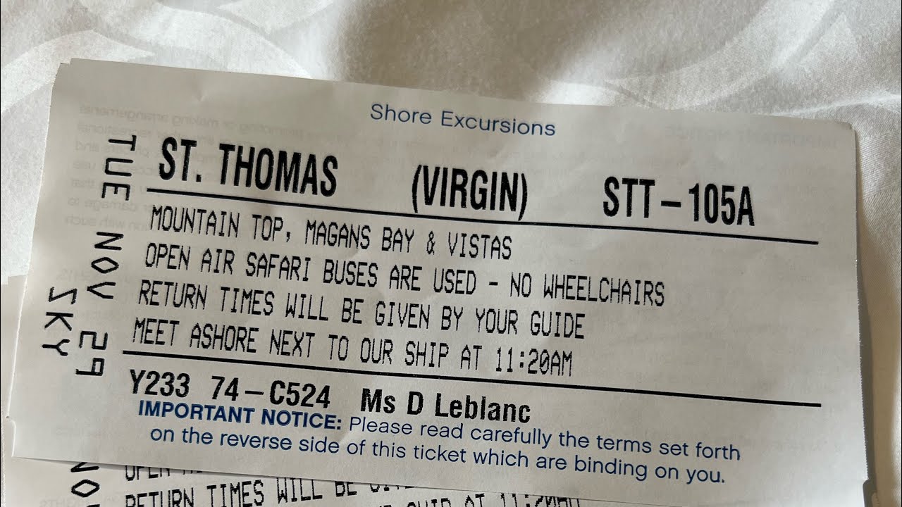 St Thomas Bus Excursion 2022 - YouTube