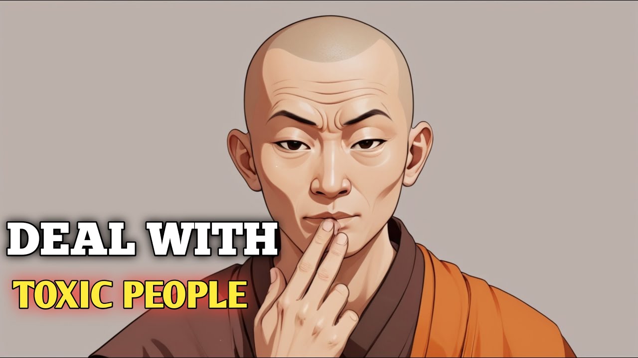 How to deal with toxic people! Zen lesson to deal with TOXIC person ...