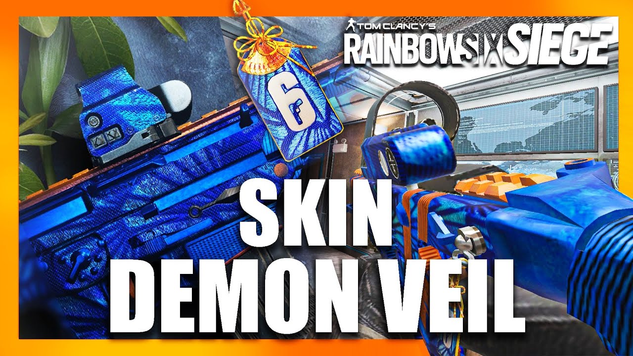 💎JUGANDO con *LA NUEVA SKIN UNIVERSAL* de DEMON VEIL | Rainbow Six ...