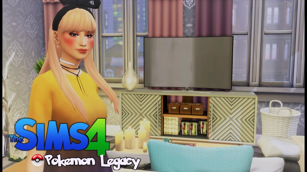 The Sims 4 Pokemon Legacy Challenge #2 || Apartment Renovations +CC ...