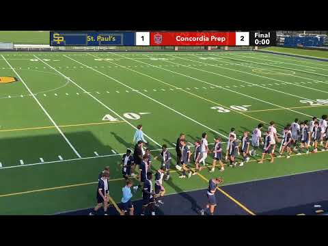 Concordia Prep vs St. Paul’s Varsity Soccer