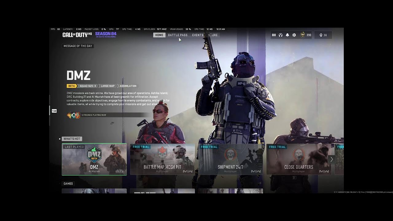 Playing COD after a Ban - YouTube