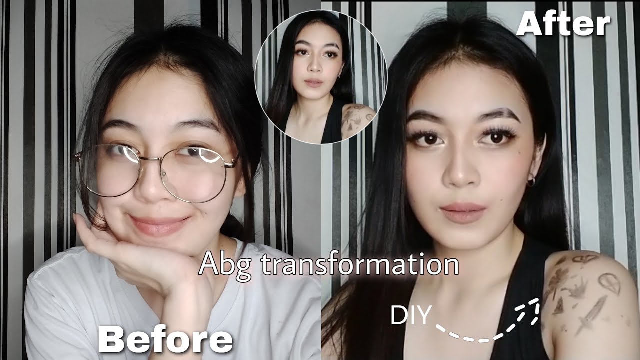 Turning my self into an abg ( Asian baby girl) | Philippines - YouTube