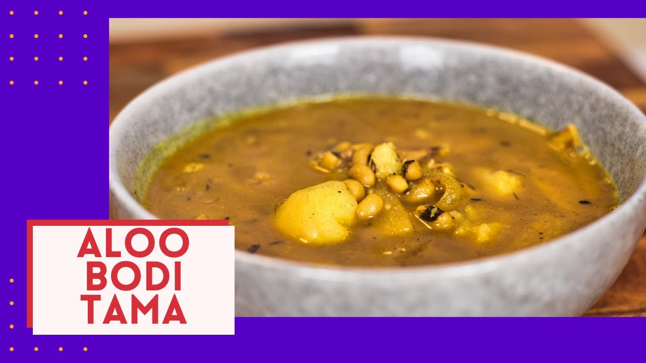 Aloo Bodi Tama | Bamboo Shoot Soup | आलु बोडी तामा |Food Treasure - YouTube