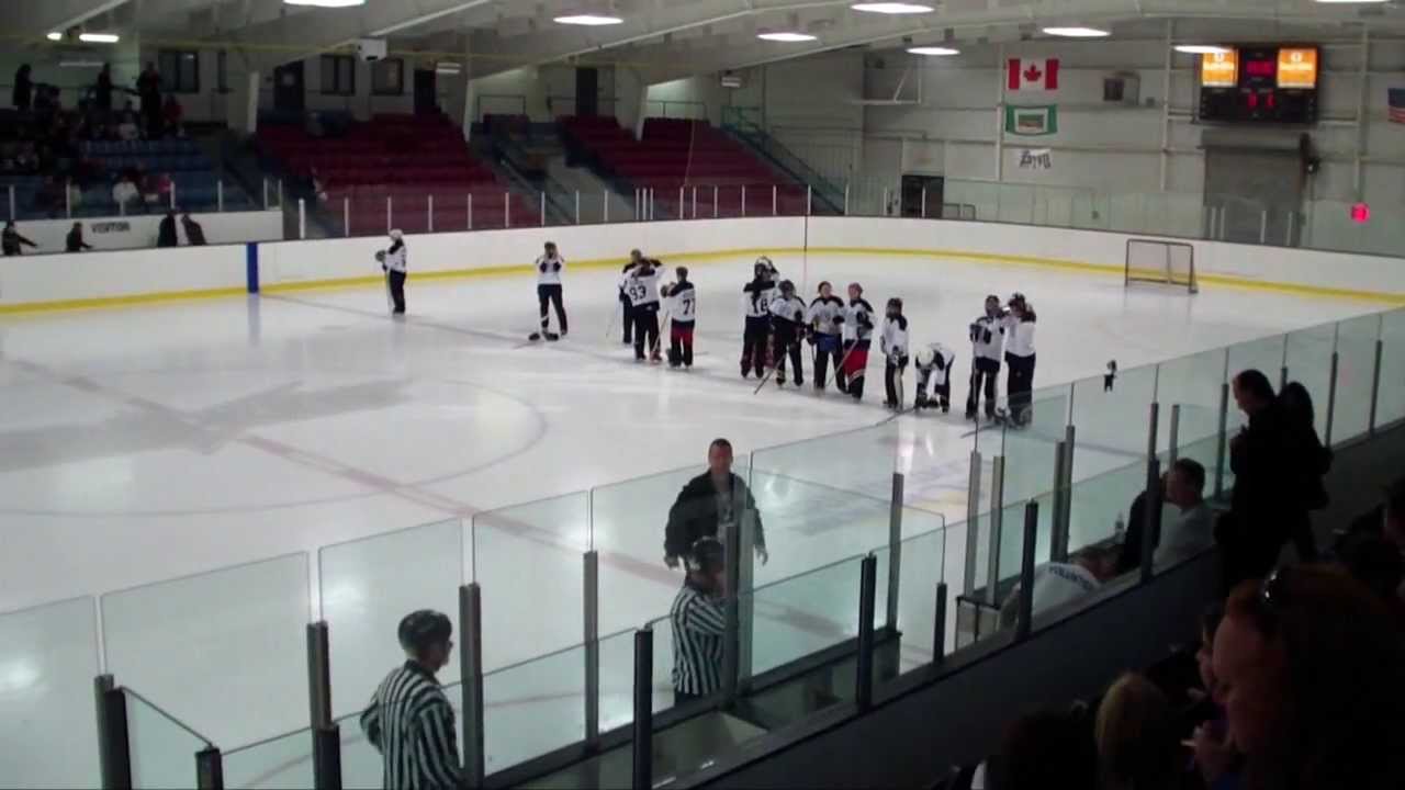 Legends Ringette Game 2013 - YouTube
