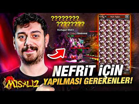 MİSALİ2 YENİ MAP DE PARA BASIYORUZ ! (NEFRİT İÇİN NE KADAR HASAR GEREKİR ?) | Metin2 - Misali2