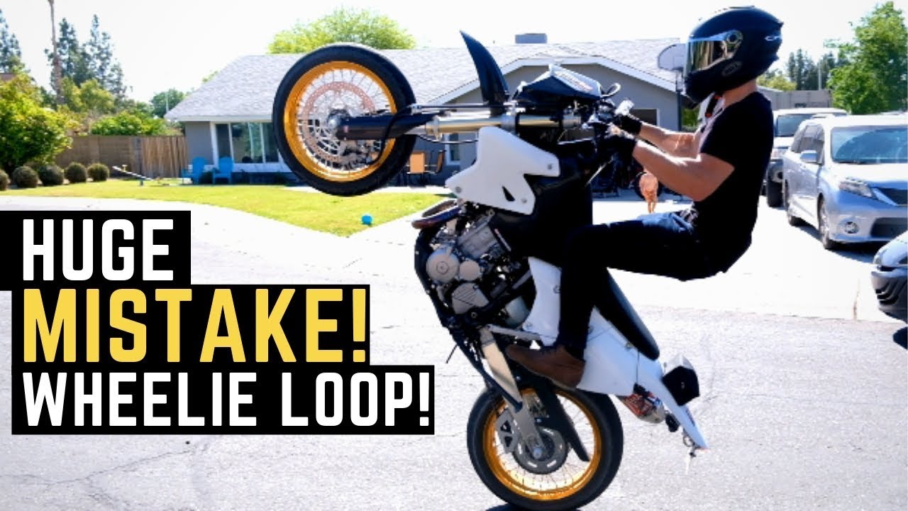 My First Motorcycle Loop! New Rider Honda Grom Crash! Re-Up | New ...