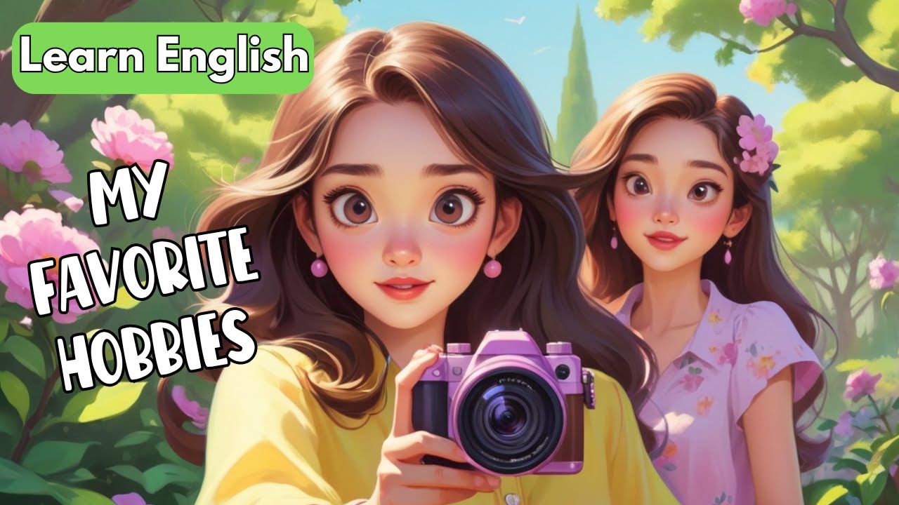 My Favorite Hobbies | Improve Your English Listening & Speaking Skills ...