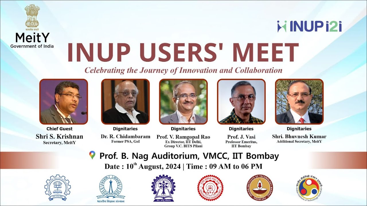 INUP USERS' MEET Celebrating Journey of Innovation and Collaboration ...