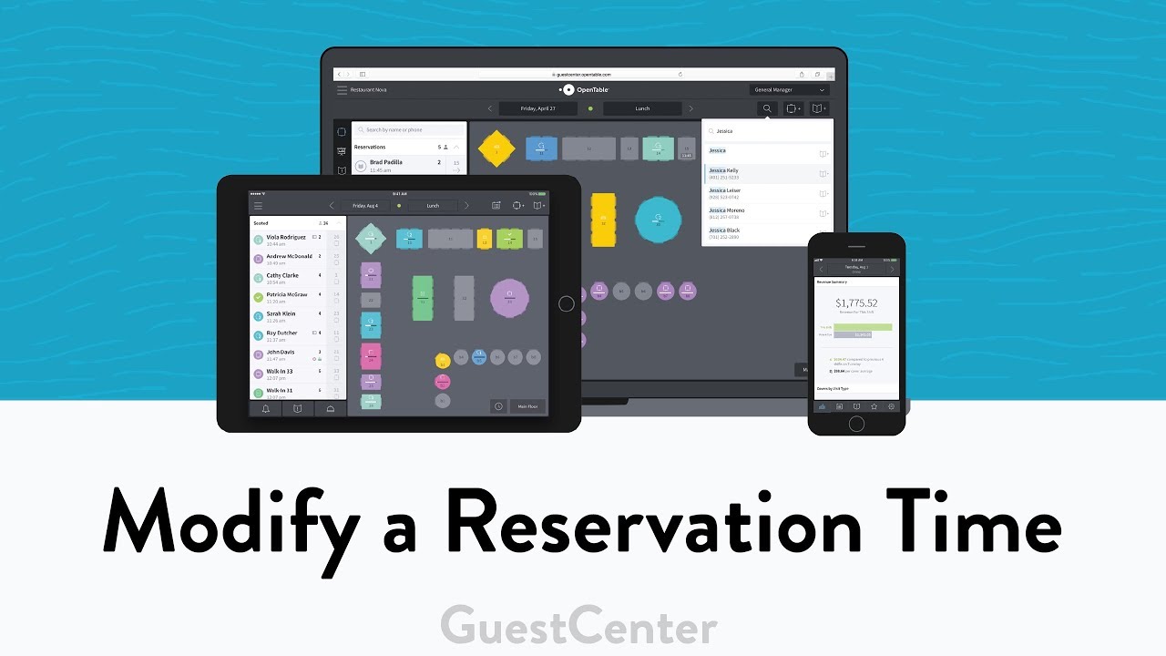 How to Modify A Reservation Time Using GuestCenter - YouTube
