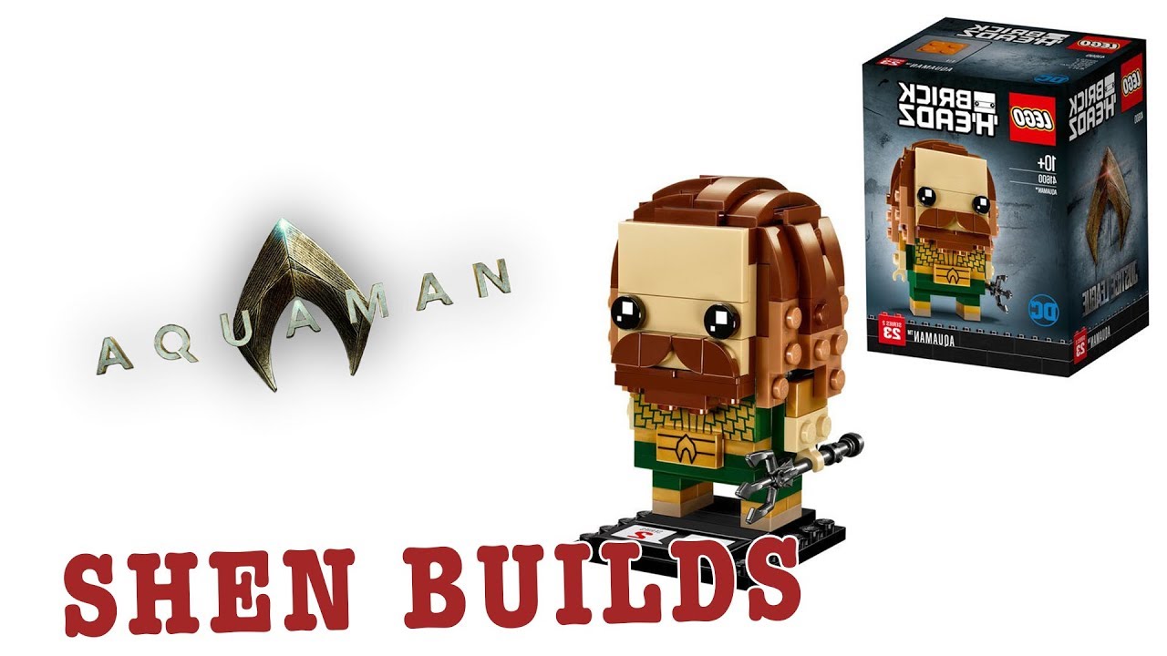 Shen Builds | LEGO BrickHeadz Aquaman | Construction Sets - YouTube