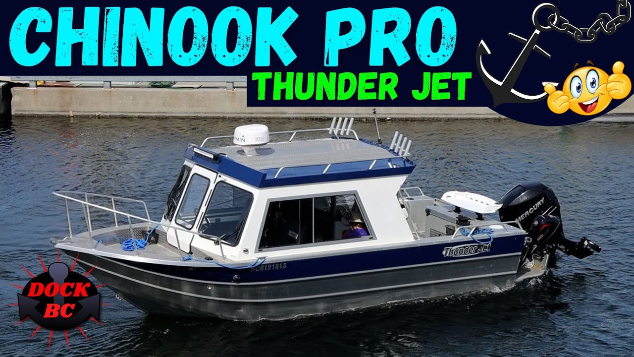 Chinook Pro Thunder Jet / French Creek Marina / Dock BC - YouTube