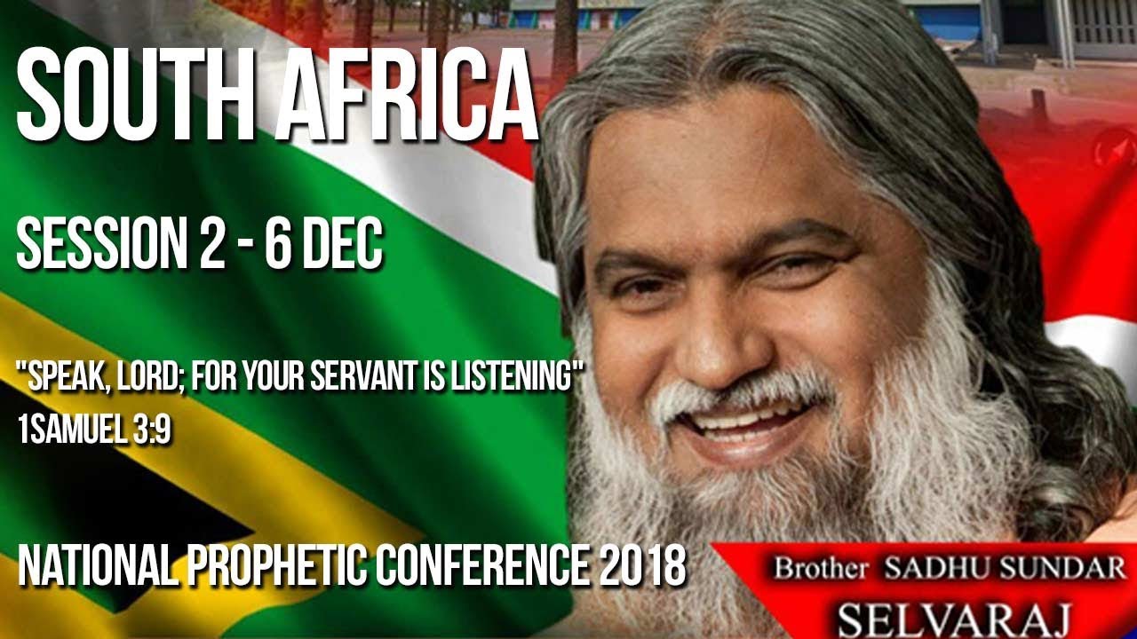 Sadhu Sundar Selvaraj | Session 2 | National Prophetic Conference ...