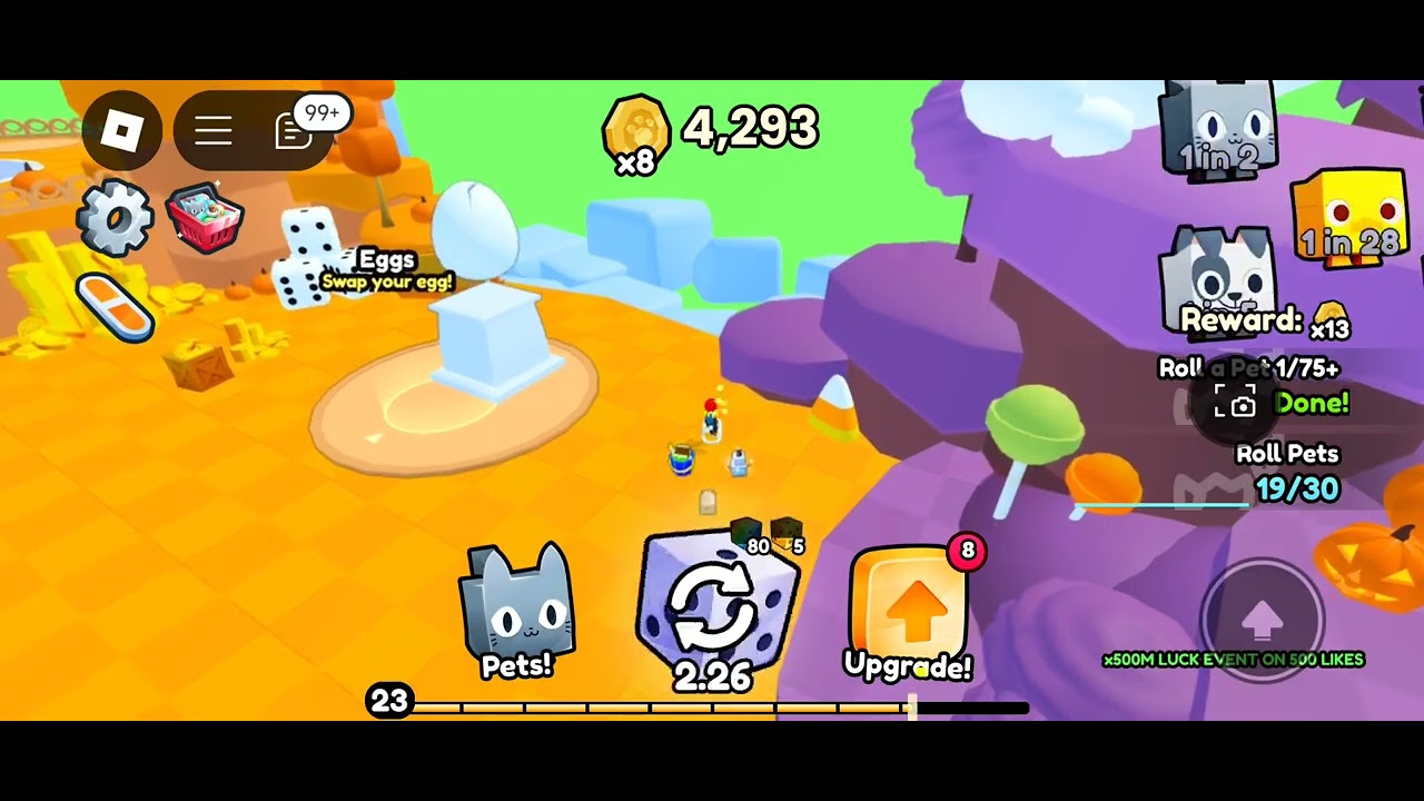 Pets Go MODDED Version - Roll 5 Pets at a Time 😅 Roblox Game - YouTube