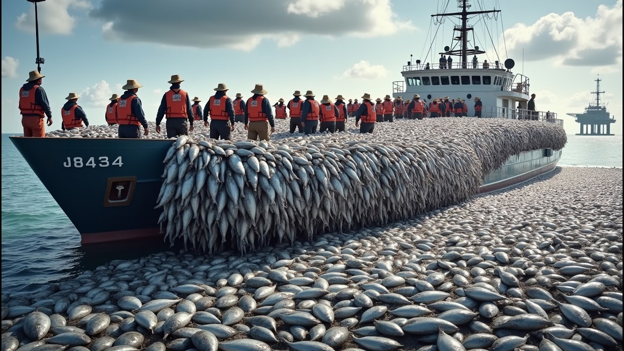 Long Line Tuna Fishing in Hawaii, How Giant Tuna Are Hunted in the ...