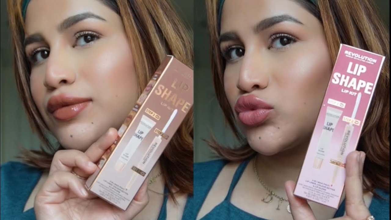 Lip shape lip kits from Makeup revolution ️ - YouTube