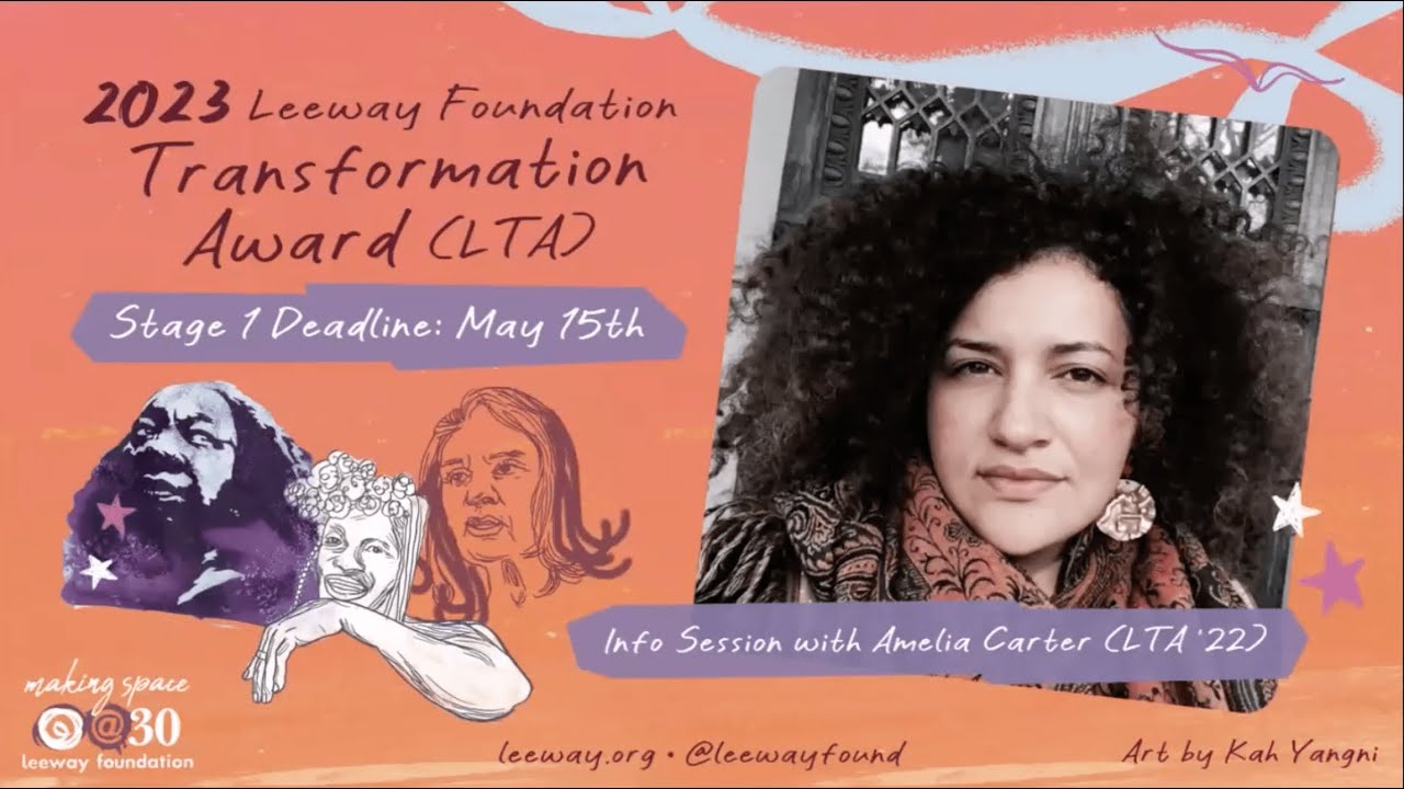 2023 Leeway Transformation Award (LTA) Info Session - YouTube
