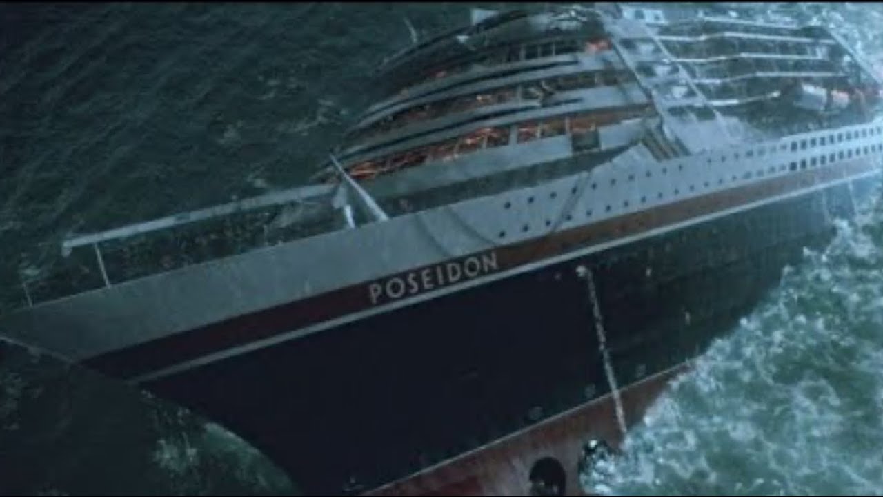 Poseidon capsizing scene - YouTube