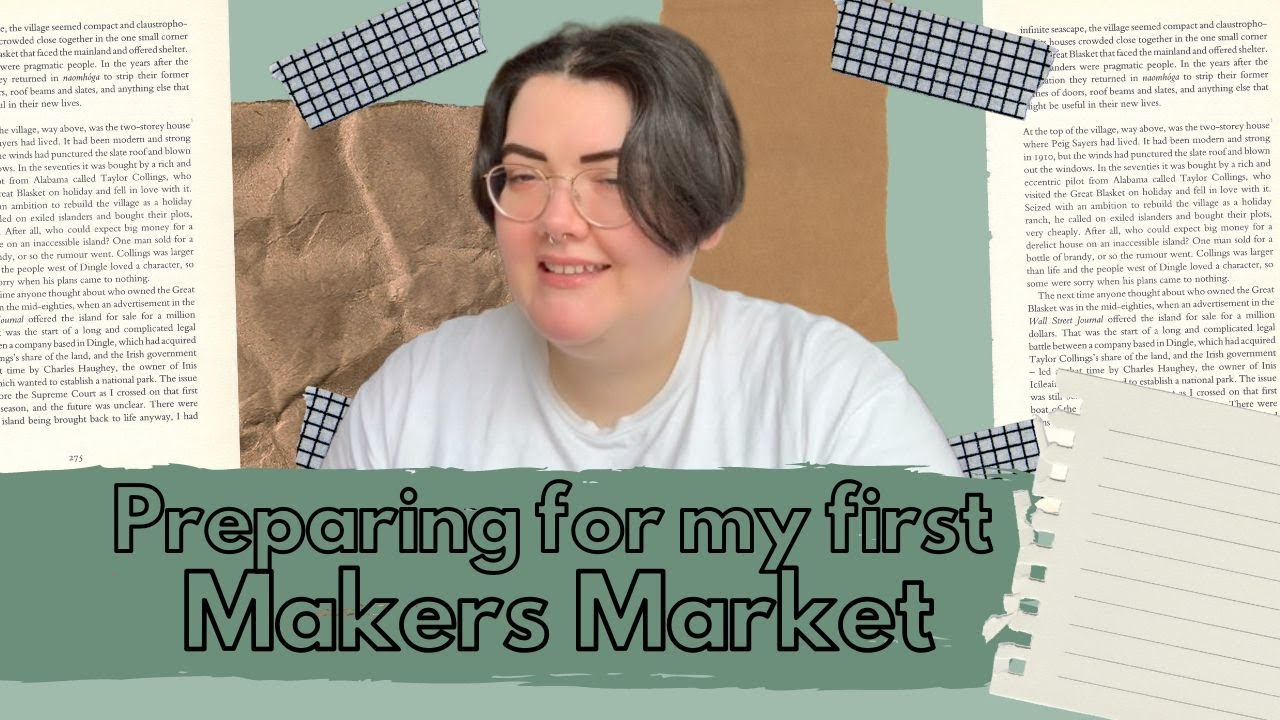 Preparing for my First Makers Market! - YouTube