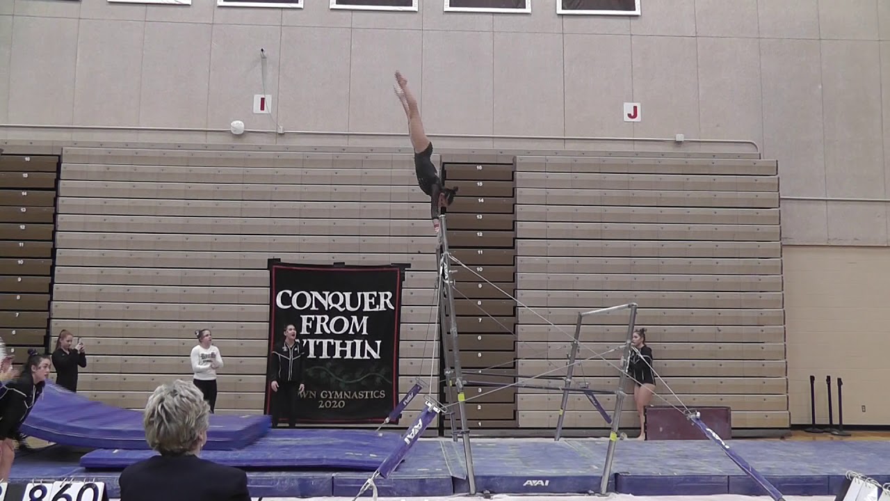 Erin Howell on Bars 2-9-2020 - YouTube