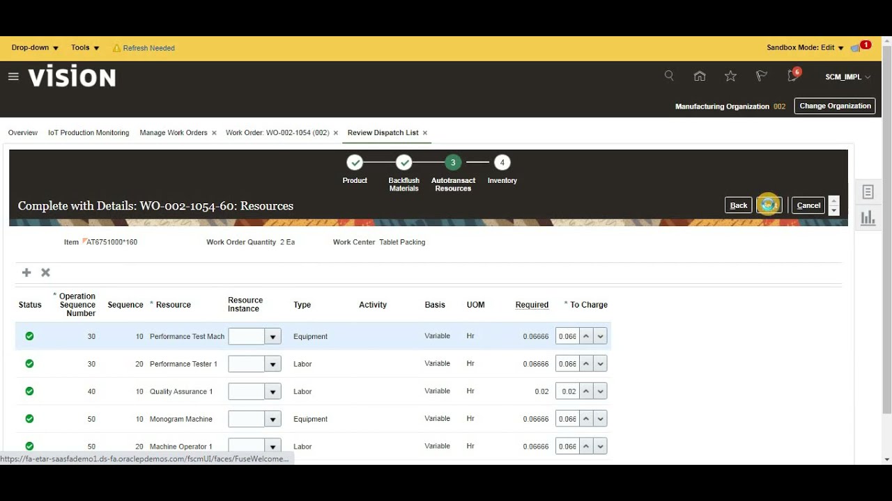 Oracle Fusion SCM Back to Back Sales Order Cycle Flow (Make) Part-2 ...