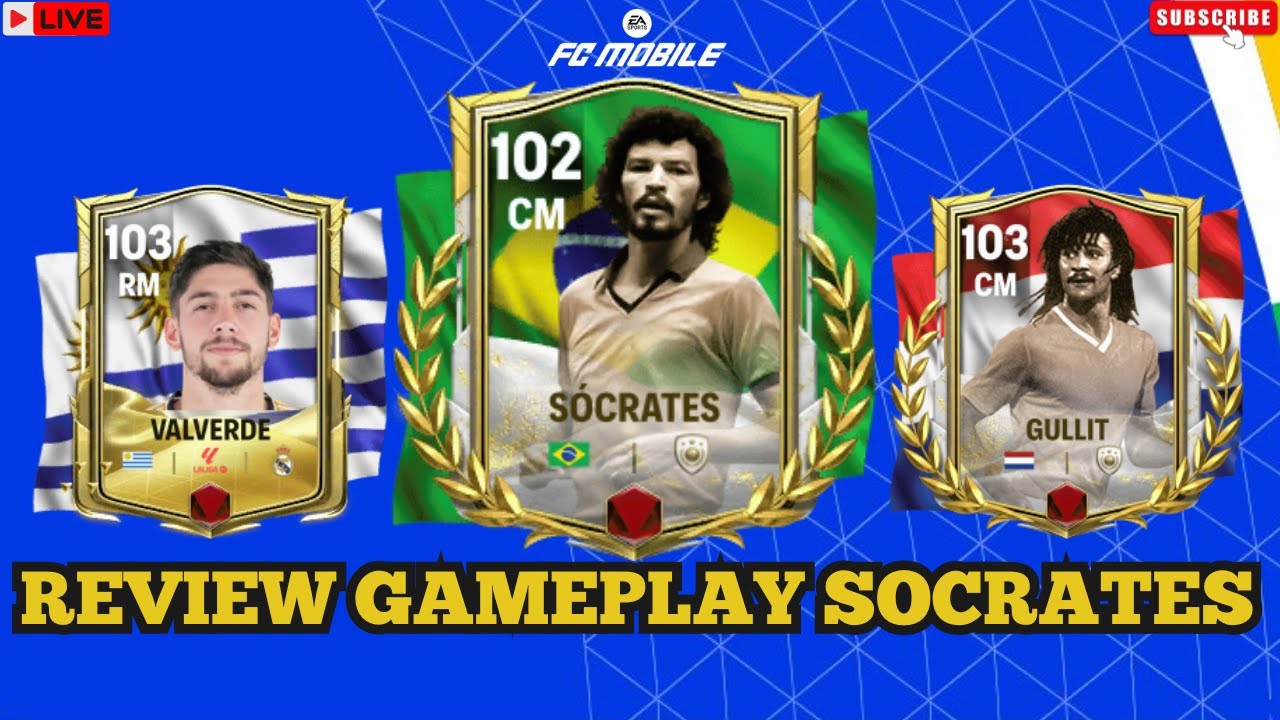SOCRATES THE BEST CM NO 2 ?? EA SPORTS FC MOBILE 2024 - YouTube