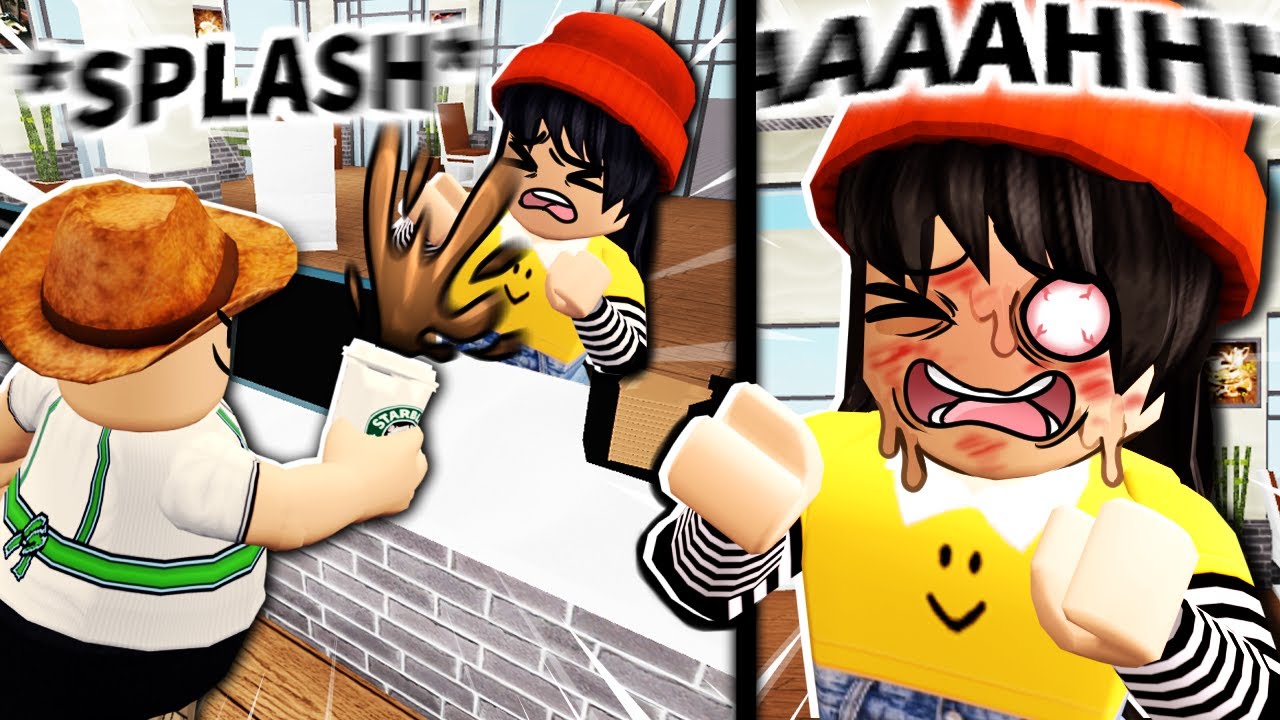 I became a Roblox Starbucks worker and treated the customers terribly ...