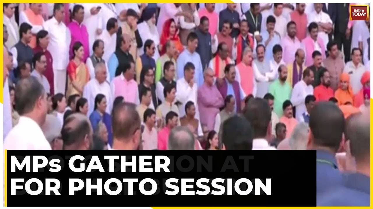 New Parliament: All MPs from Lok Sabha to Rajya Sabha gather for A ...