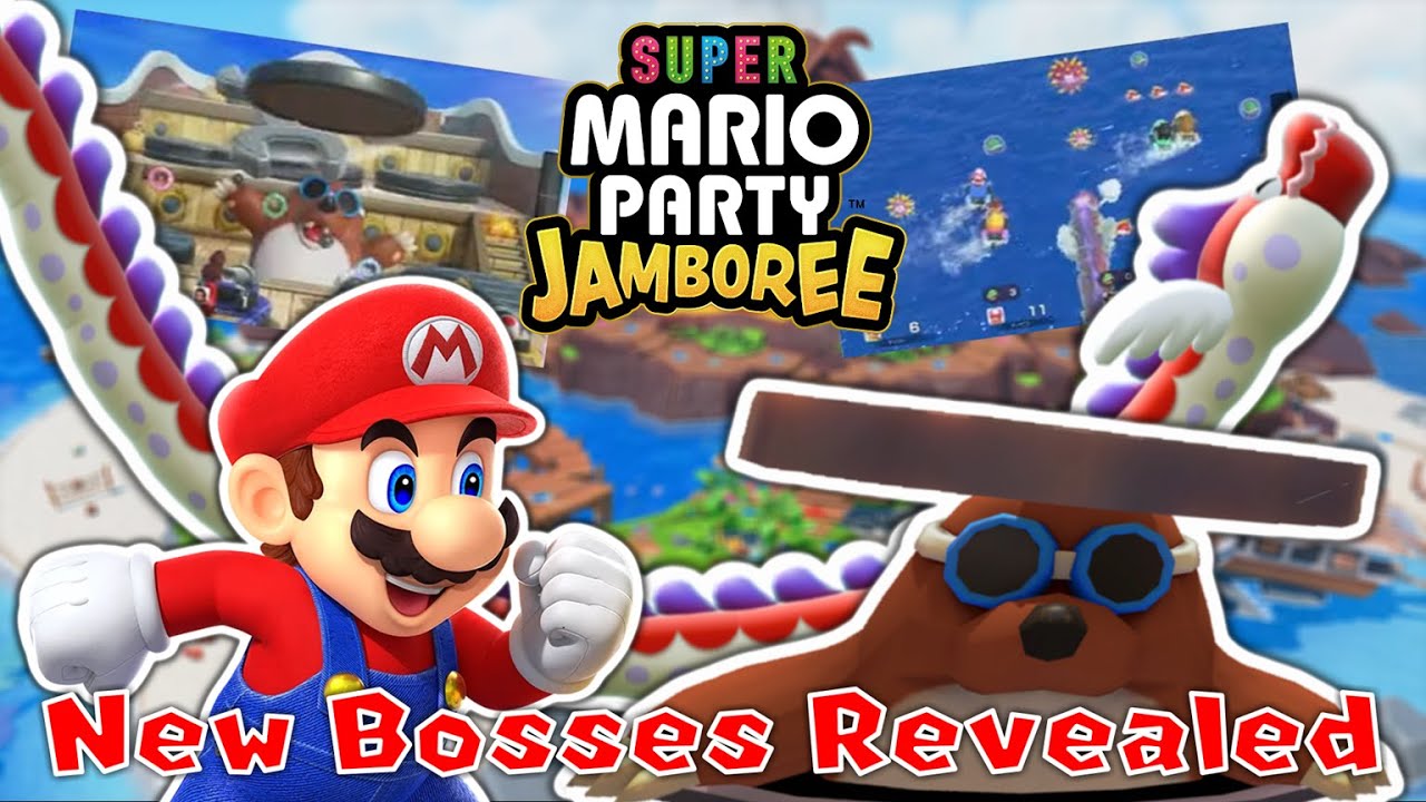 New Bosses Revealed For Super Mario Party Jamboree (Rocky Wrench & More ...