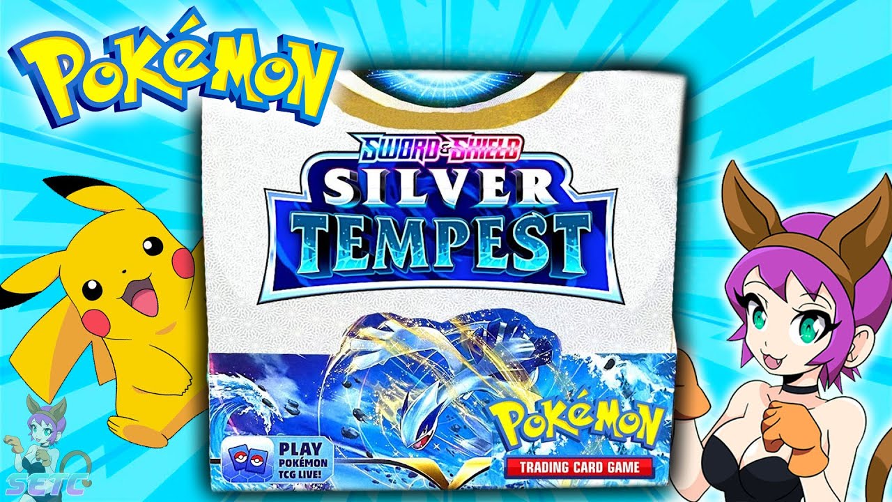 Pokemon TCG Silver Tempest Booster Box opening - SETC - YouTube