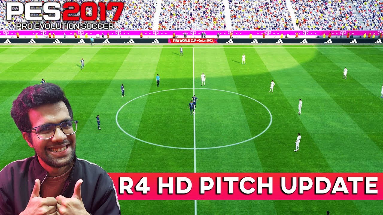 PES 2017 | R4 HD PITCH UPDATE - YouTube