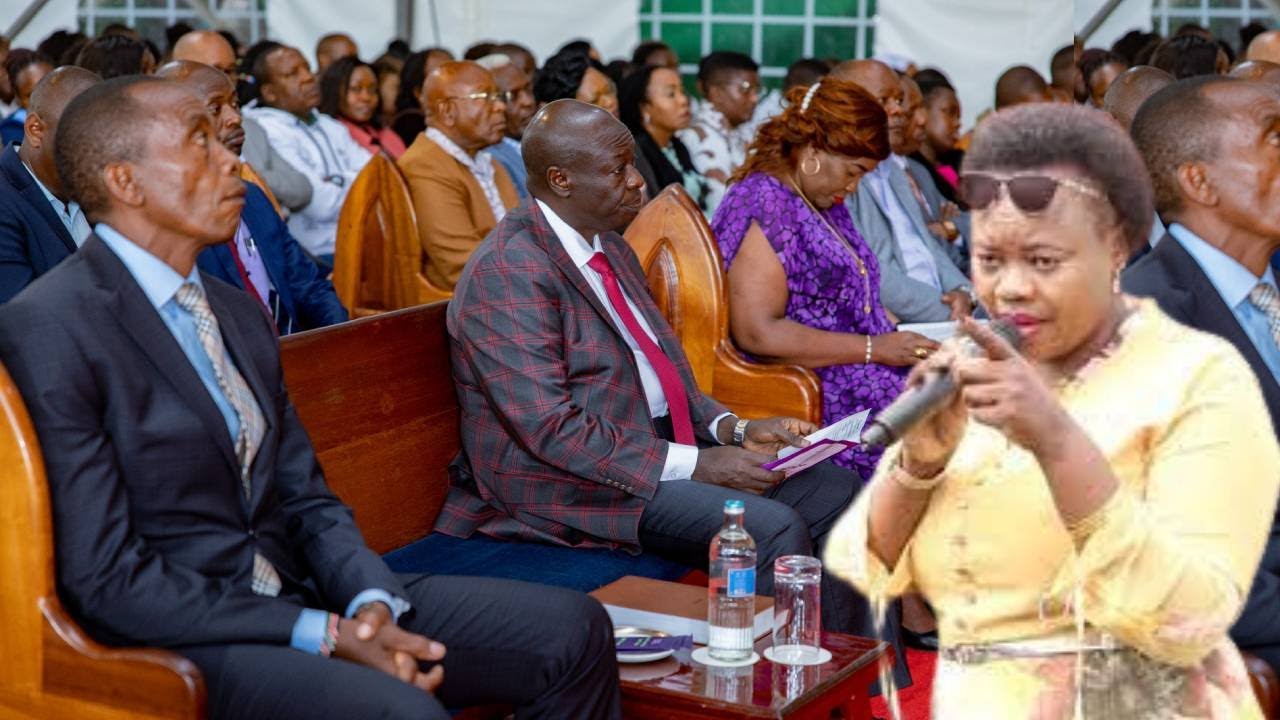 LIVE:MP WAMUCHOMBA HOSTING DP RIGATHI WITH UDA LEADERS IN KIAMBU CHURCH ...