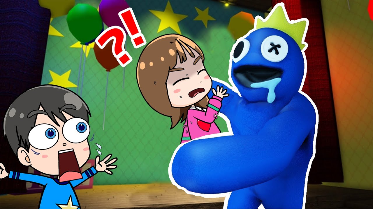 RainbowFriends 恐怖の遊園地再び?! ROBLOX こうくんねみちゃんゲーム KOYA and NEMI - YouTube