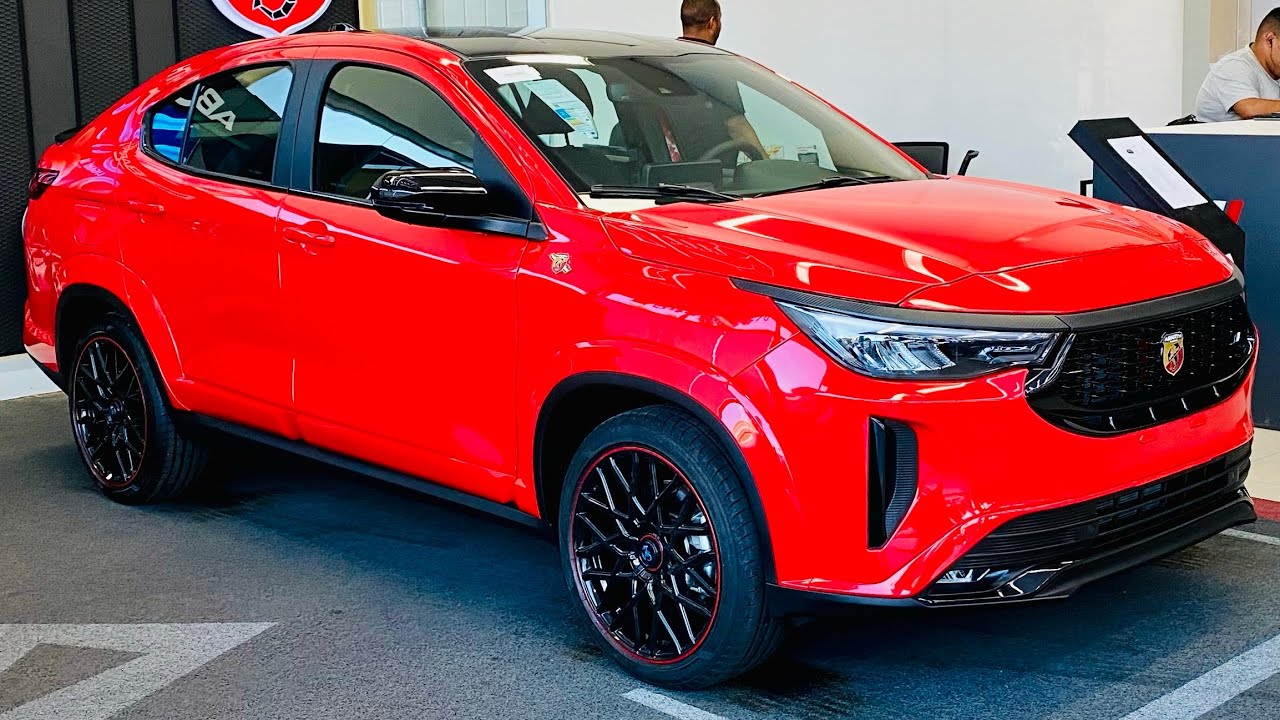 FIAT FASTBACK ABARTH VERMELHO MONTECARLO COM TETO PRETO VULCANO EM ...