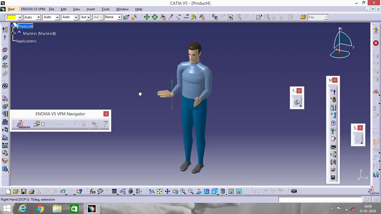 CATIA V5 | HUMAN BUILDER | DESIGN | TUTORIAL | FOR BEGINNERS - YouTube