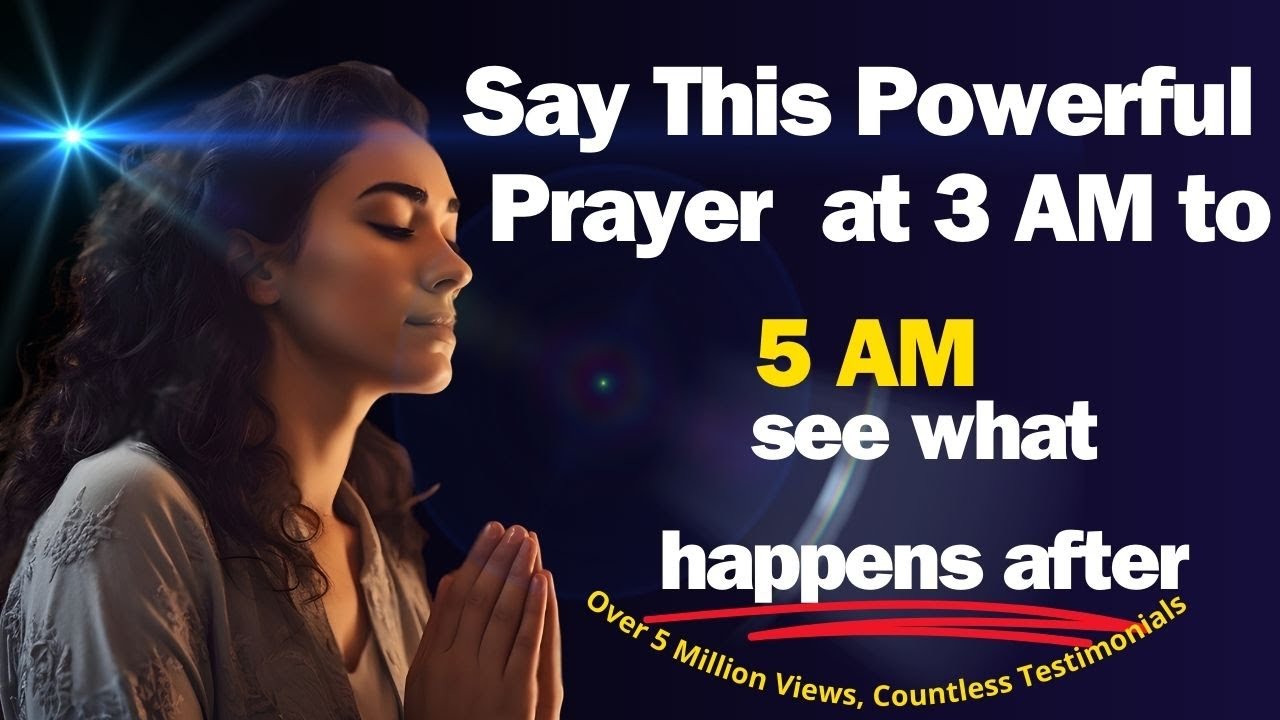 Powerful Pray at 5 AM Breakthrough Prayers: Unlock Your Blessings in ...