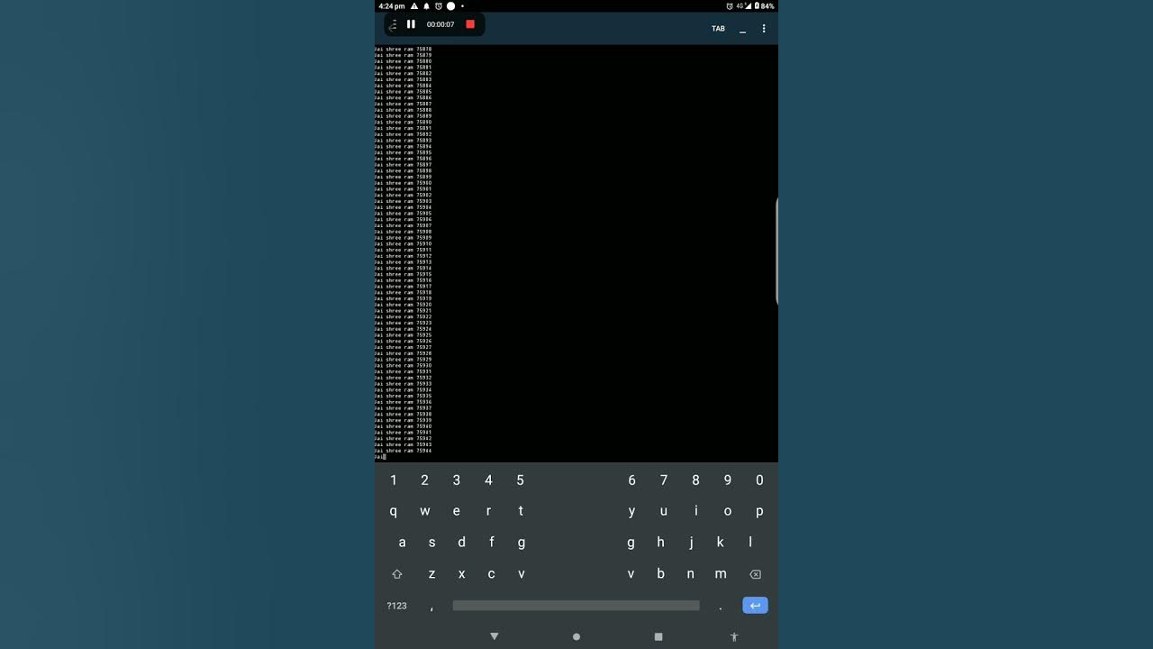 Jai shree ram infinite time - YouTube
