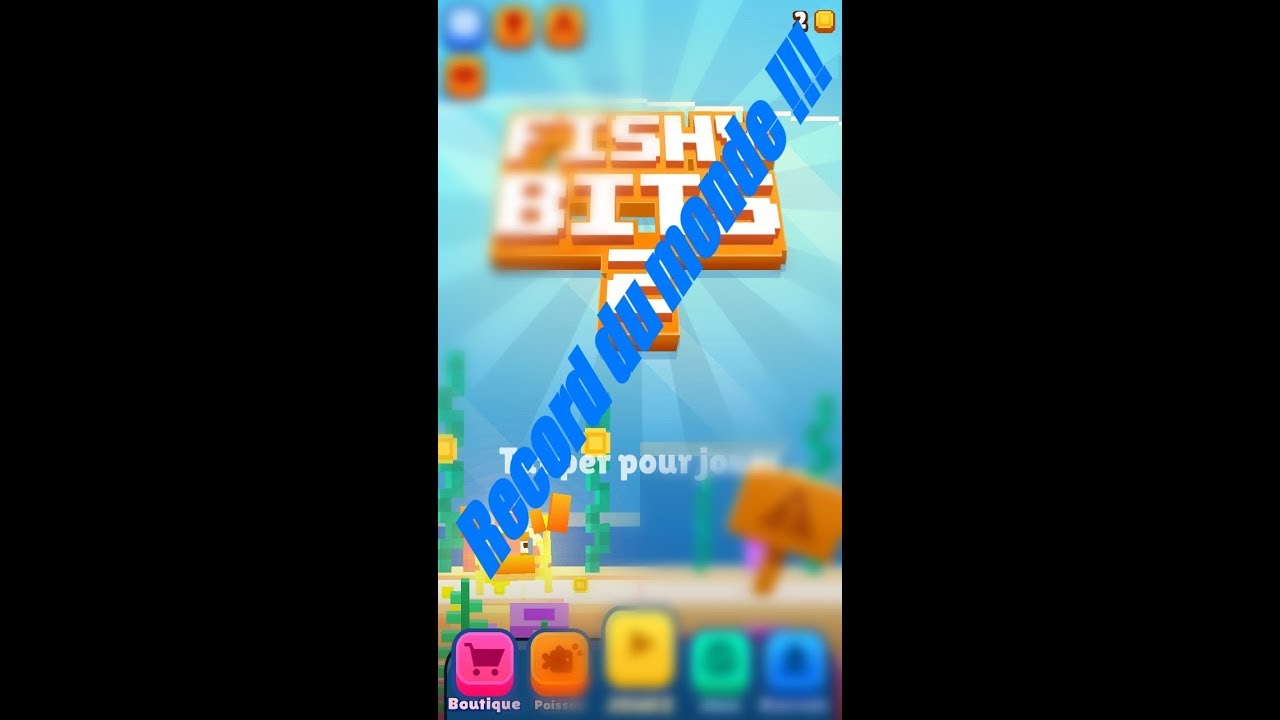 FISH BITS 2 RECORD DU MONDE!!!!!! - YouTube