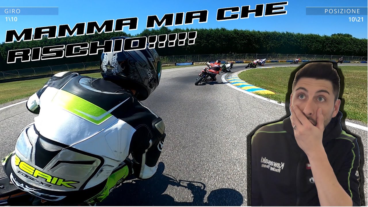 MAMMA MIA che RISCHIO!!😰 - Gara 2 motosportcup2023 - 7 laghi kart - YouTube