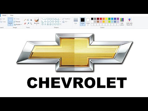 How to draw Chevrolet Logo | Drawing Chevrolet Logo | Famous Car Logo ...