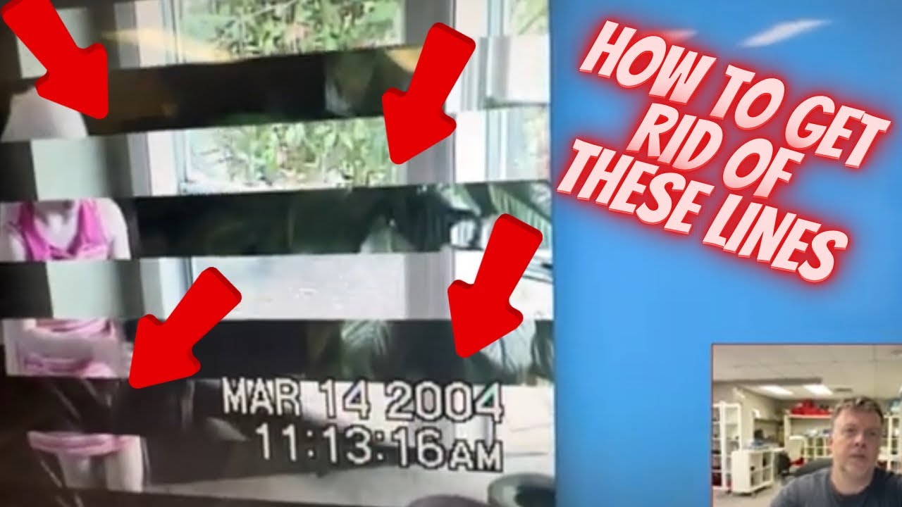 Mini DV Camcorder EXTREMELY Common Problems with Horizontal Lines - YouTube