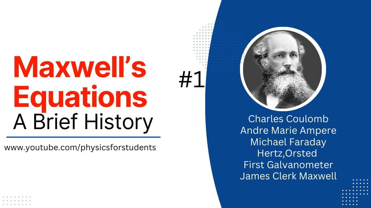 History of Maxwell Equations | Maxwell biography | History of ...