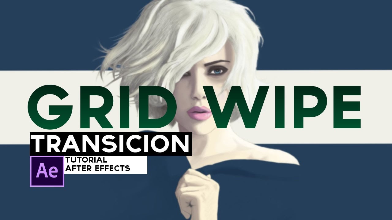 Transición Grid Wipe - Tutorial After Effects - YouTube