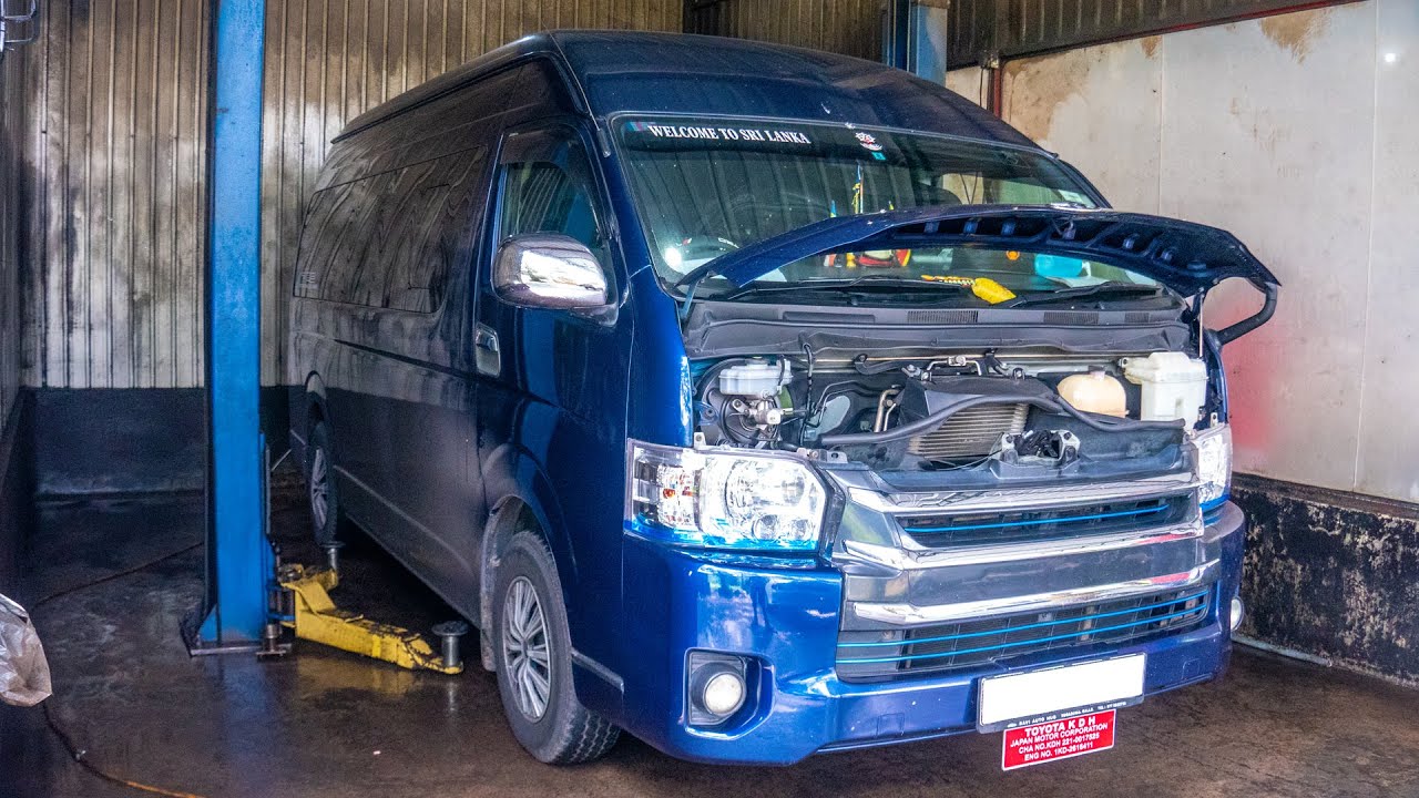 Toyota KDH Full Service | How to fully service a Toyota KDH Van - YouTube
